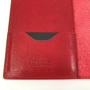 Shinola | Office | Shinola Red Leather Journal Cover 8pg Notebook And ...